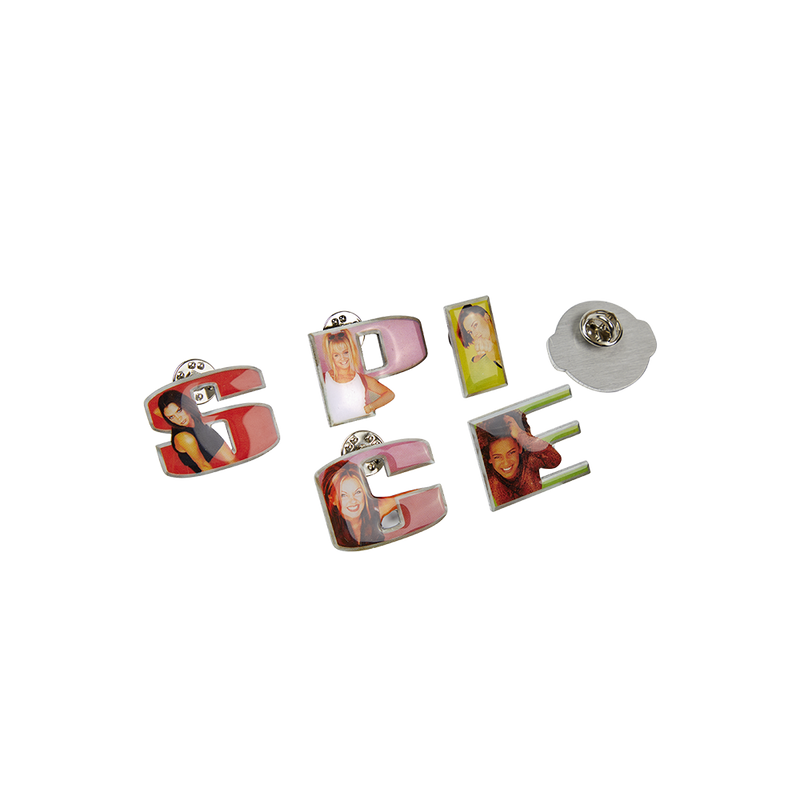 Spice Girls Pin Badge Set Spice Girls Official Store