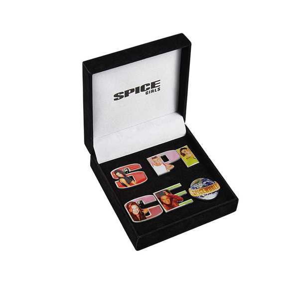 Spice Girls Pin Badge Set Spice Girls Official Store