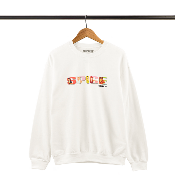 Spice 25 White Crewneck - Spice Girls Official Store
